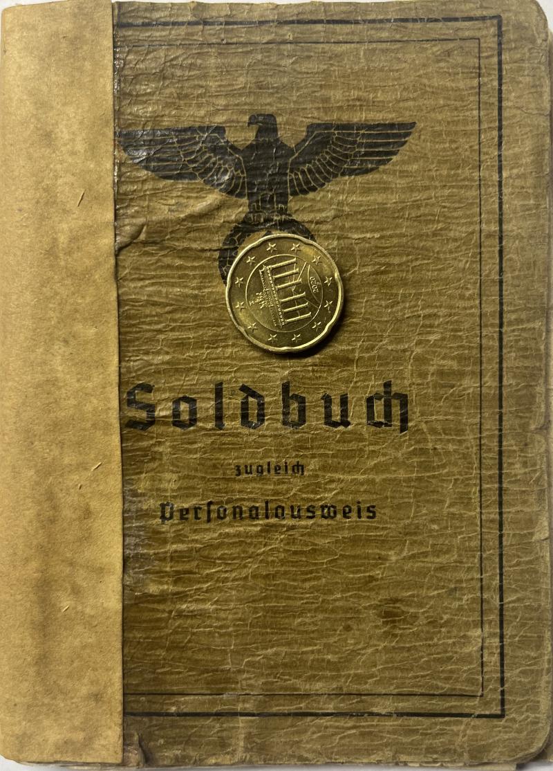 Kurland Docs | Soldbuch WH (Heer) - 29.Pz.Gren.Div. - Italy - Hützke