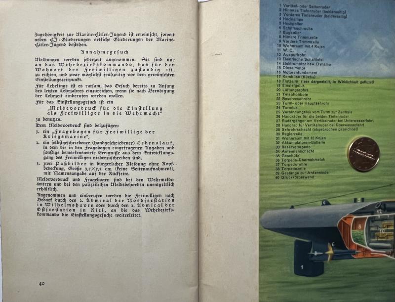 Kurland Docs | Period booklet "Was jeder vom Deutschen U-Boot wissen ...