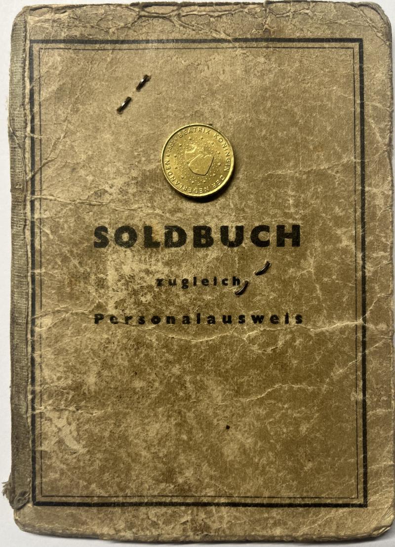 Kurland Docs | Soldbuch - "Waffen-SS" - 12.SS-Pz.Div. "HJ" -Hahn